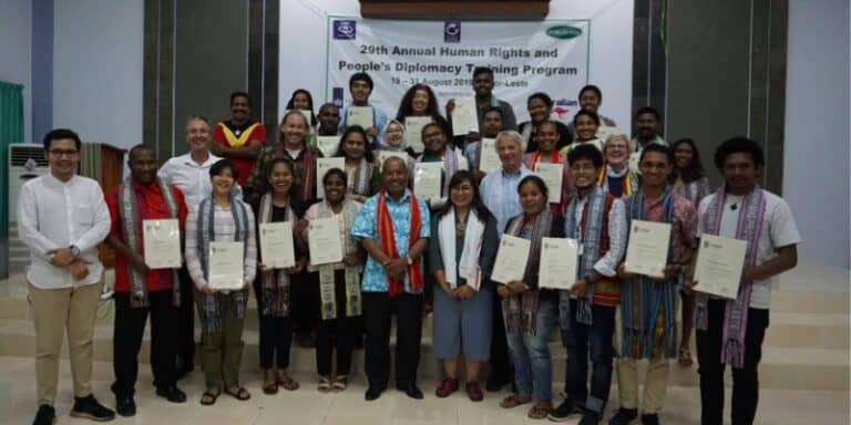 DTP Program Report: 2019 29th Annual Program, Timor-Leste | Diplomacy ...